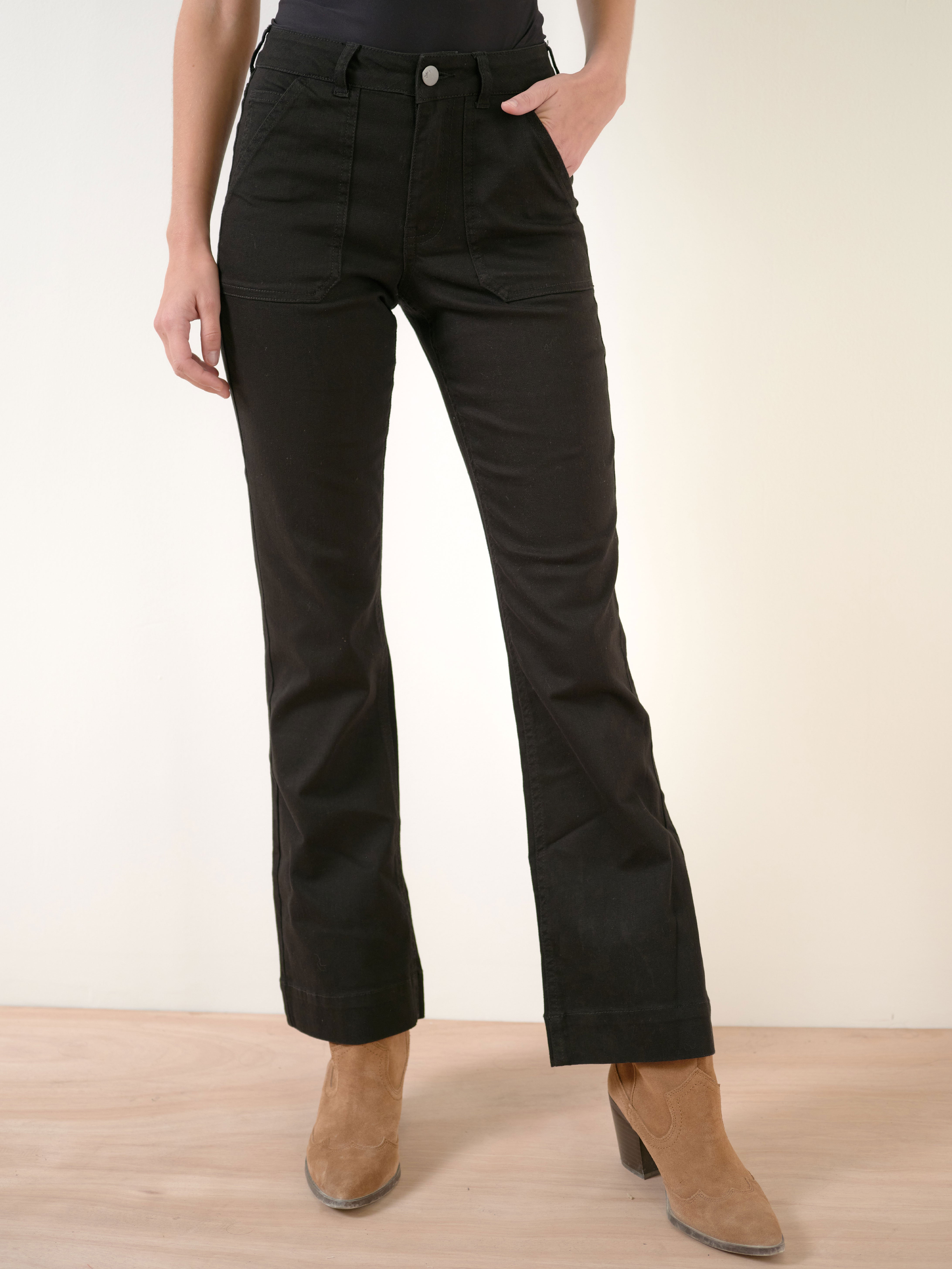 Jean flare JANE – Maison Captain