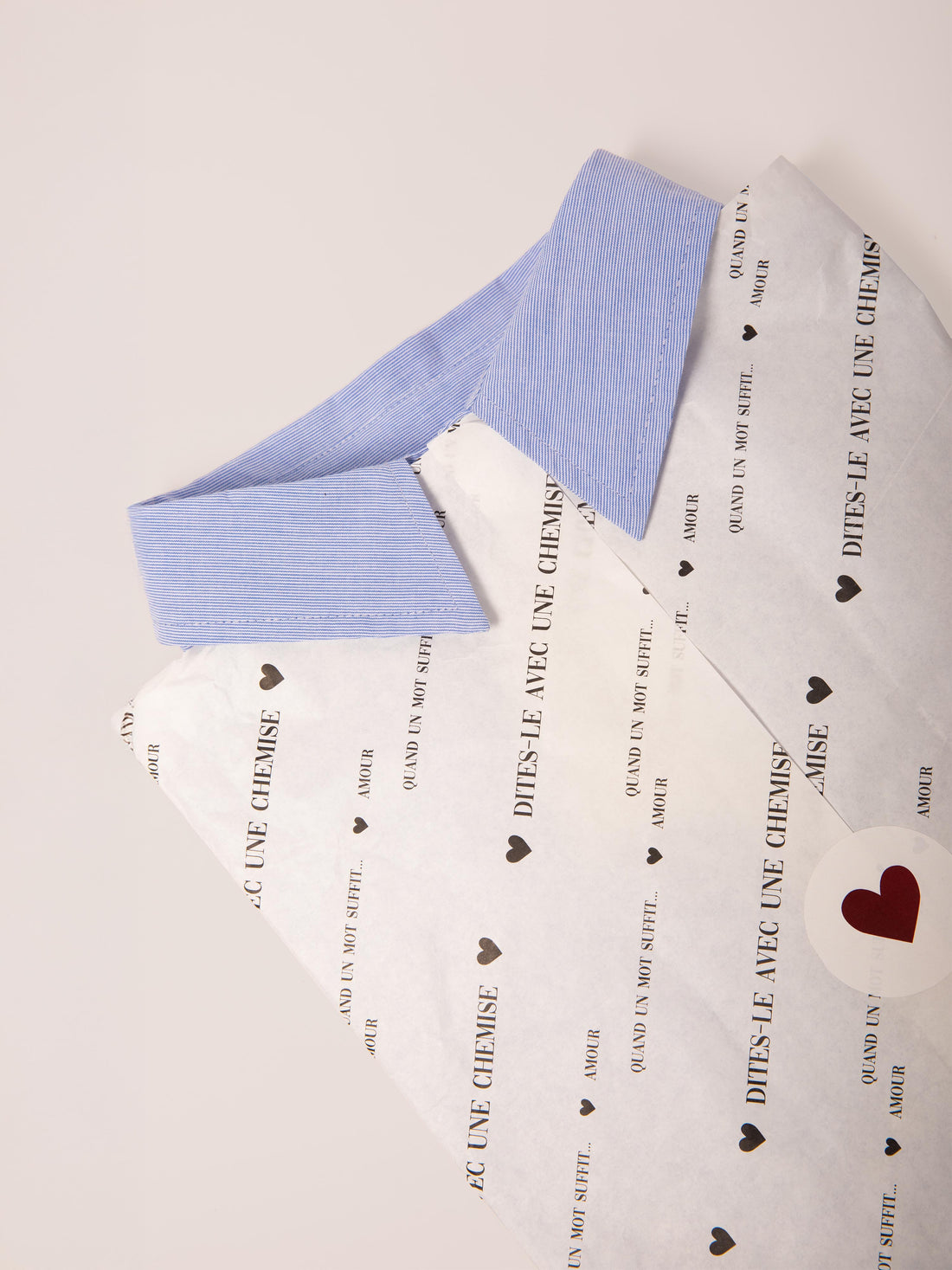 Chemise brodée amour – Maison Captain